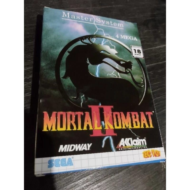 Mortal Kombat II - Master System | Shopee Brasil