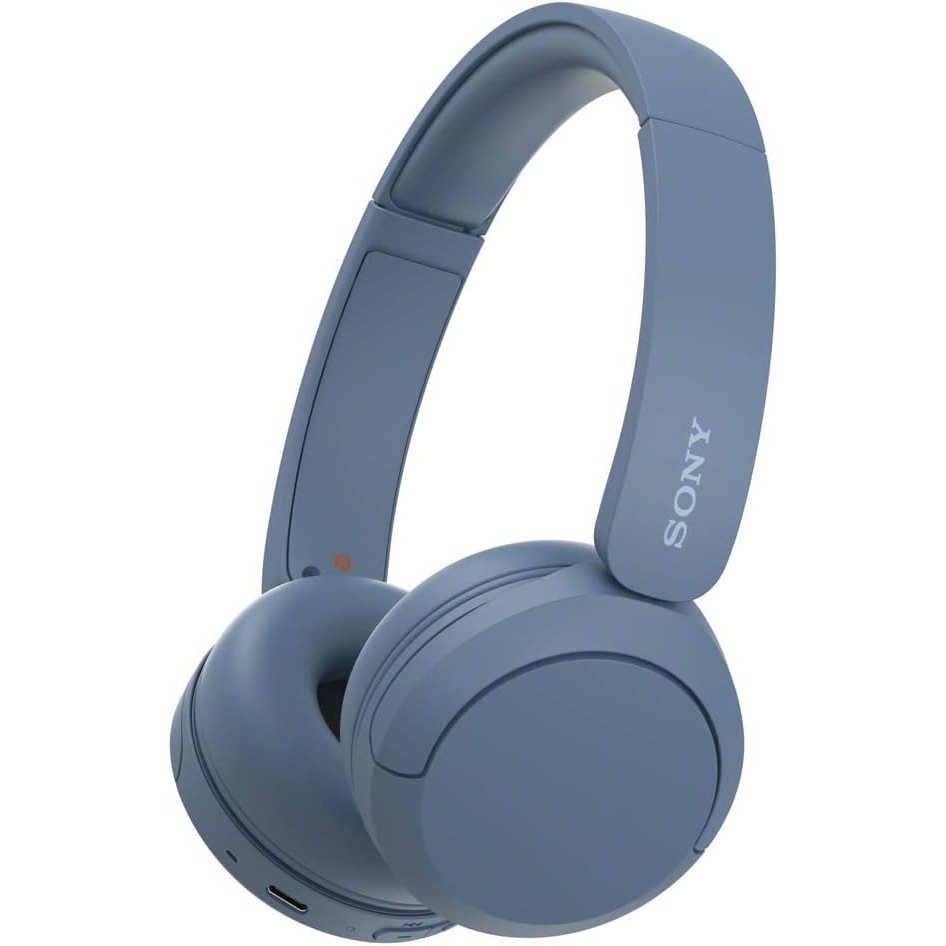 Fones de ouvido Sony WH-CH520 50 h bateria Bluetooth Sem Fio, Azul ...