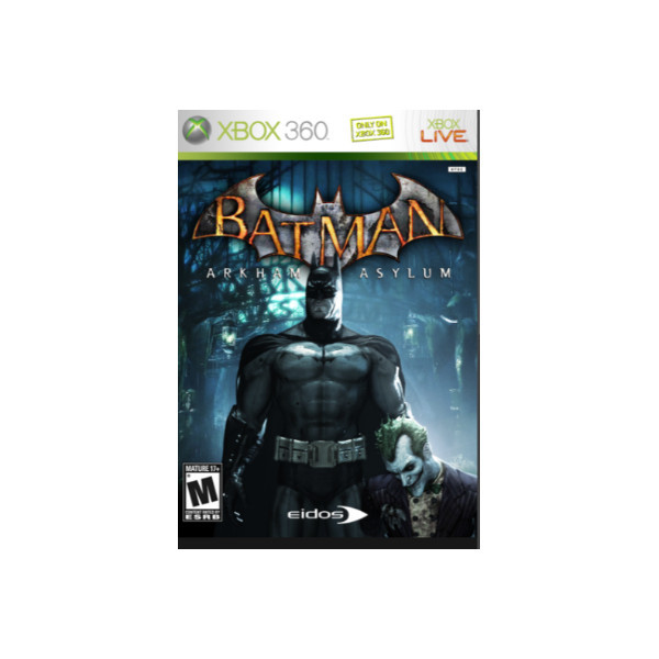Batman Arkham Asylum Xbox 360 Midia Fisica Desbloqueado | Shopee Brasil