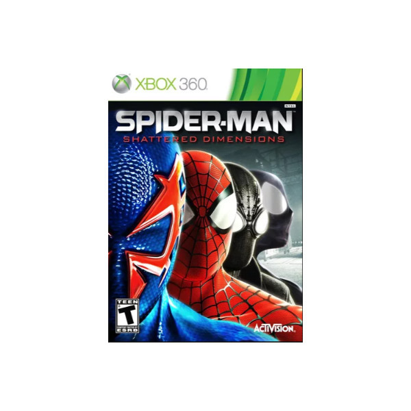Spider Man Shattered Dimensions Xbox 360 Midia Fisica Desbloqueado ...