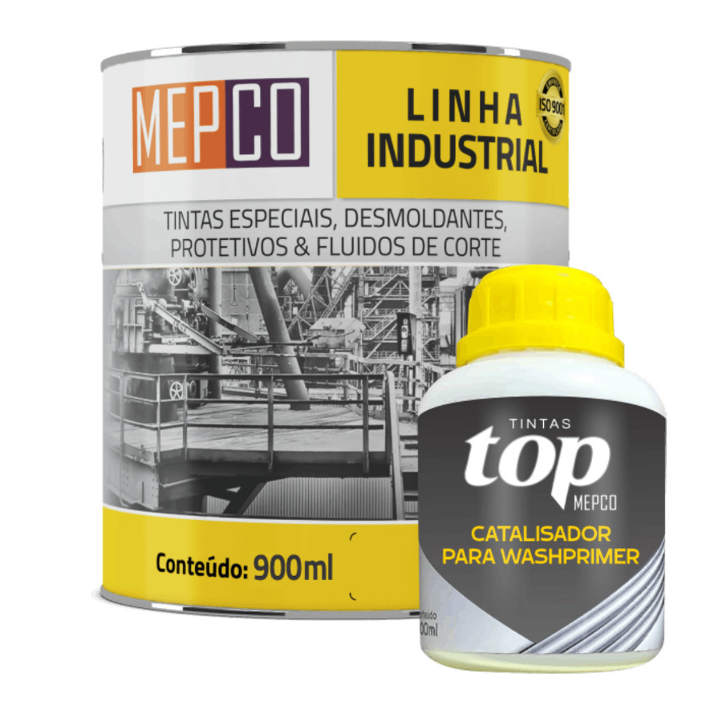 Wash Primer + Catalisador Fundo Fosfatizante Automotivo 900mL | Shopee Brasil