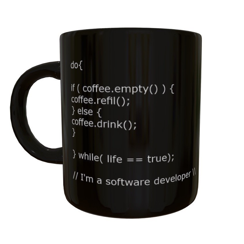 Caneca Javascript Programador Sistemas de informação Java (Caneca toda ...