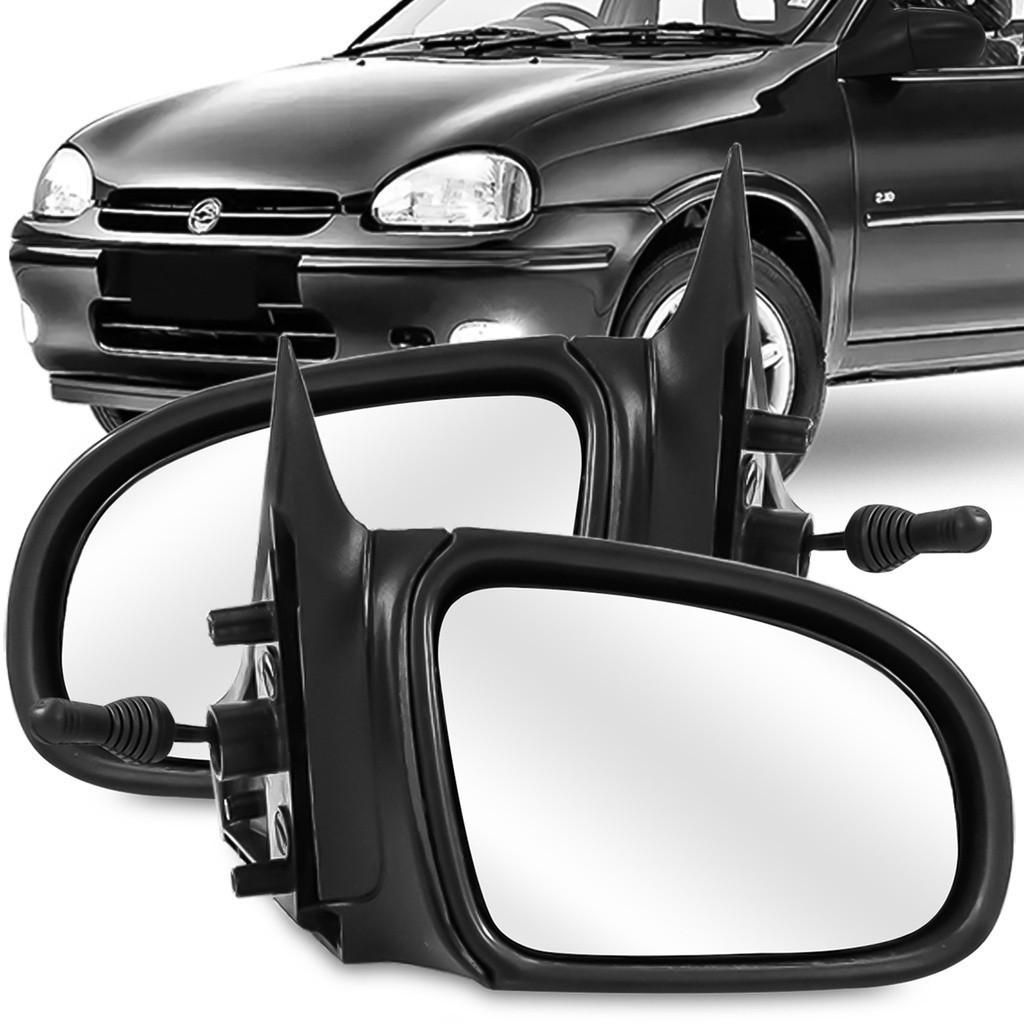 Retrovisor Espelho Externo Corsa Wind Hatch Wagon Sedan 1994 A 2002 Classic 2003 A 2010 Com ...
