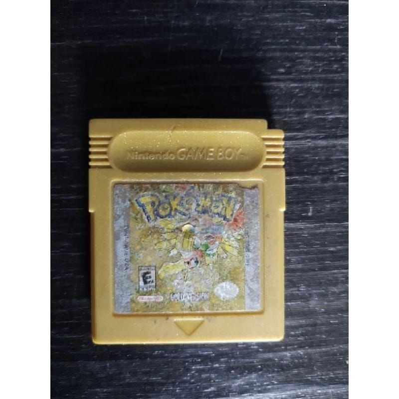 Pokémon Gold original - Game Boy Color | Shopee Brasil