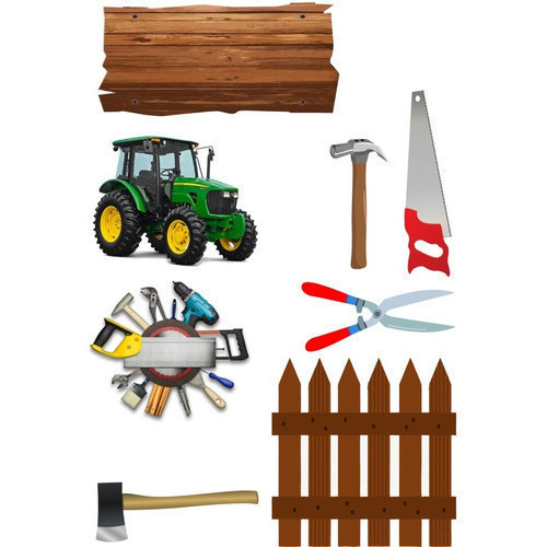 Topo Topper De Bolo Agricultor Personalizado | Shopee Brasil