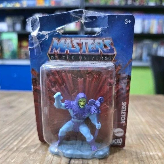 Mini Figure Skeletor/Esqueleto Personagem de He-Man (Mattel) | Shopee ...