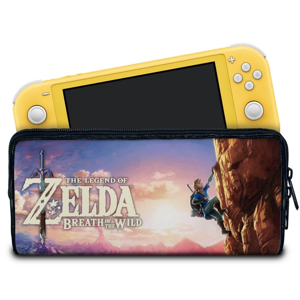 Case para Nintendo Switch Lite Bolsa Estojo - Zelda Breath Of The Wild | Shopee Brasil