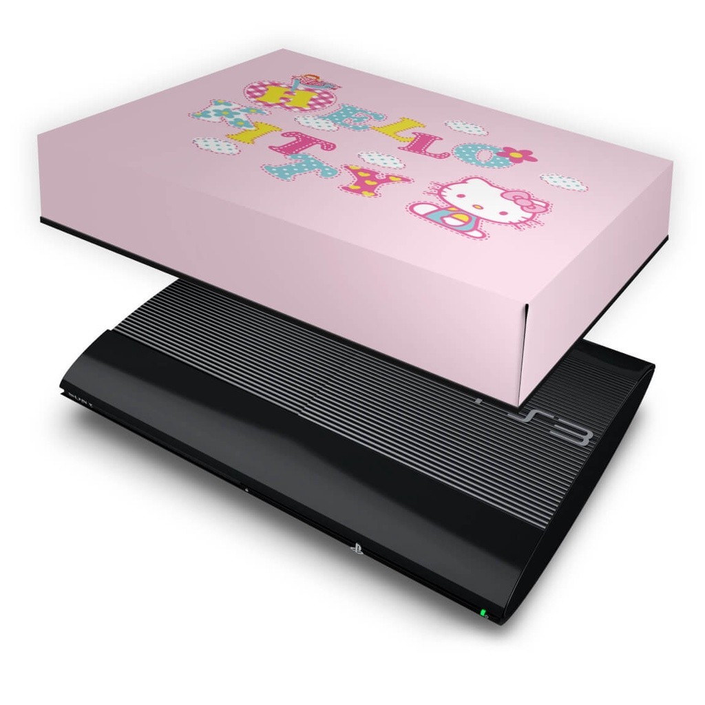Capa PS3 Super Slim Anti Poeira - Hello Kitty | Shopee Brasil