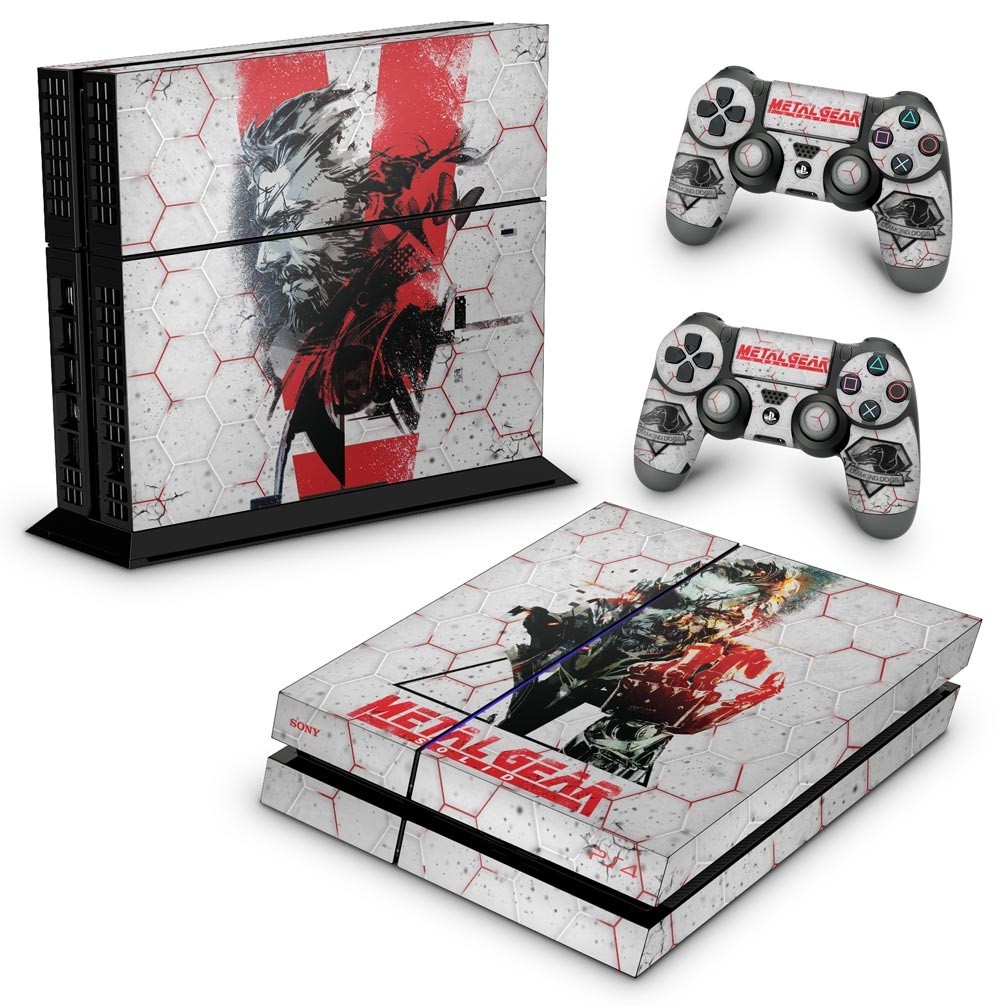 Skin PS4 Fat Adesivo - Metal Gear Solid | Shopee Brasil