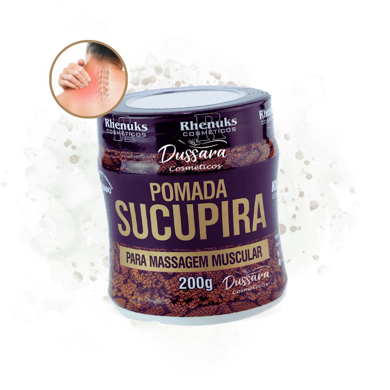 Pomada Para Massagem Muscular Sucupira (-Extra-Forte-) 200g - Rhenuks ...