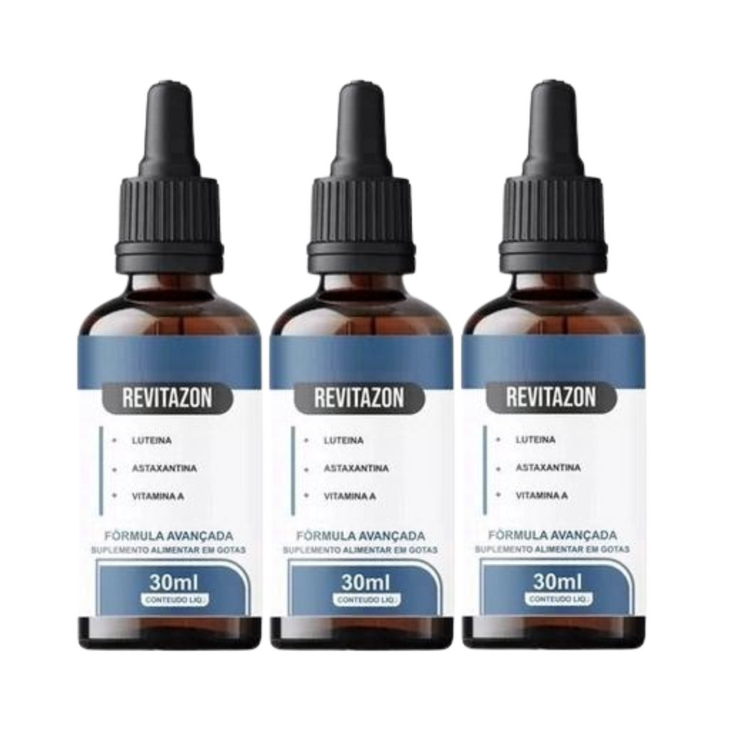 3 unidades REVITAZON original 30 ml oferta | Shopee Brasil