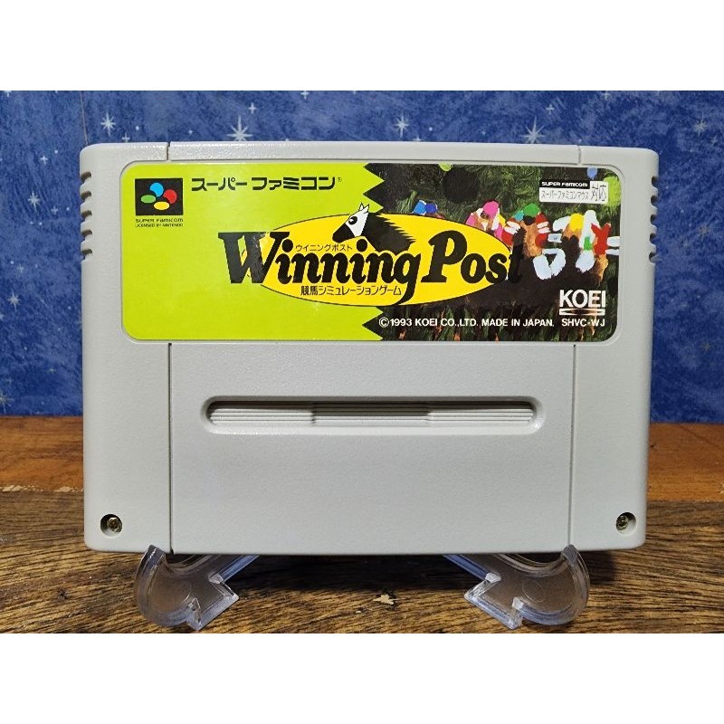 Jogo - Winning Post - Nintendo Super Famicom SNES | Shopee Brasil