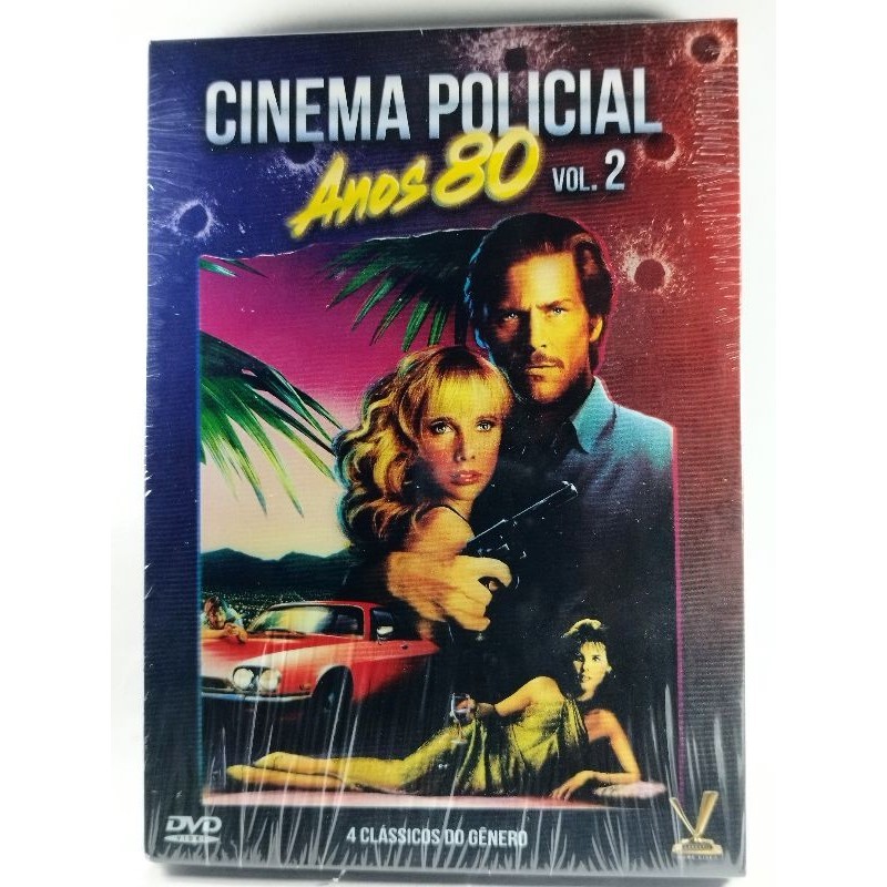DVD CINEMA POLICIAL ANOS 80 VOL. 2 | Shopee Brasil