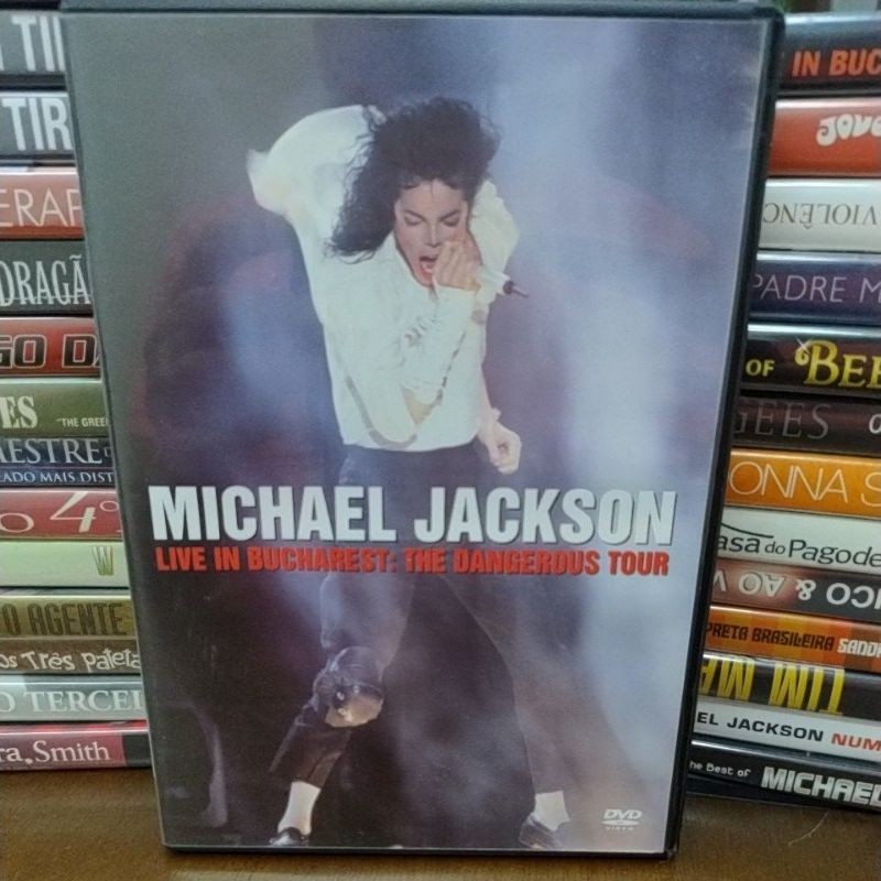 DVD Michael Jackson Live in Bucharest. ORIGINAL. | Shopee Brasil