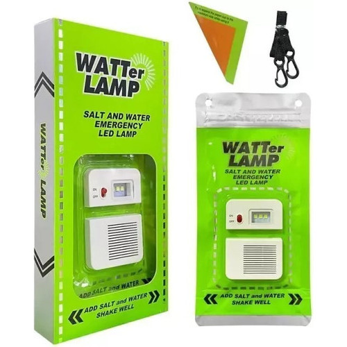 Lanterna Led Lampada Watter Lamp Agua E Sal Nao Usa Baterias | Shopee ...