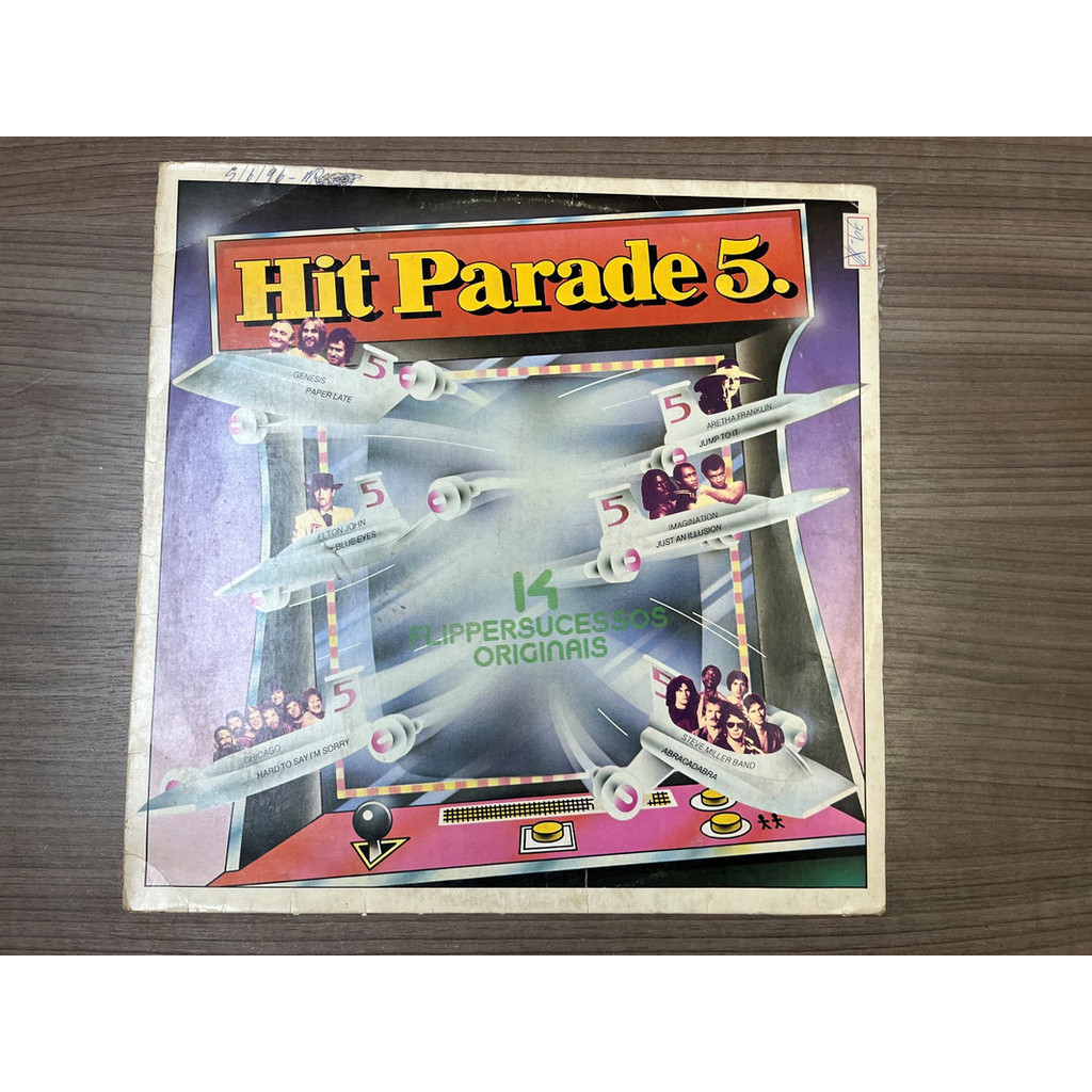 LP HIT PARADE 5 1982 02 - COLETANEA | Shopee Brasil