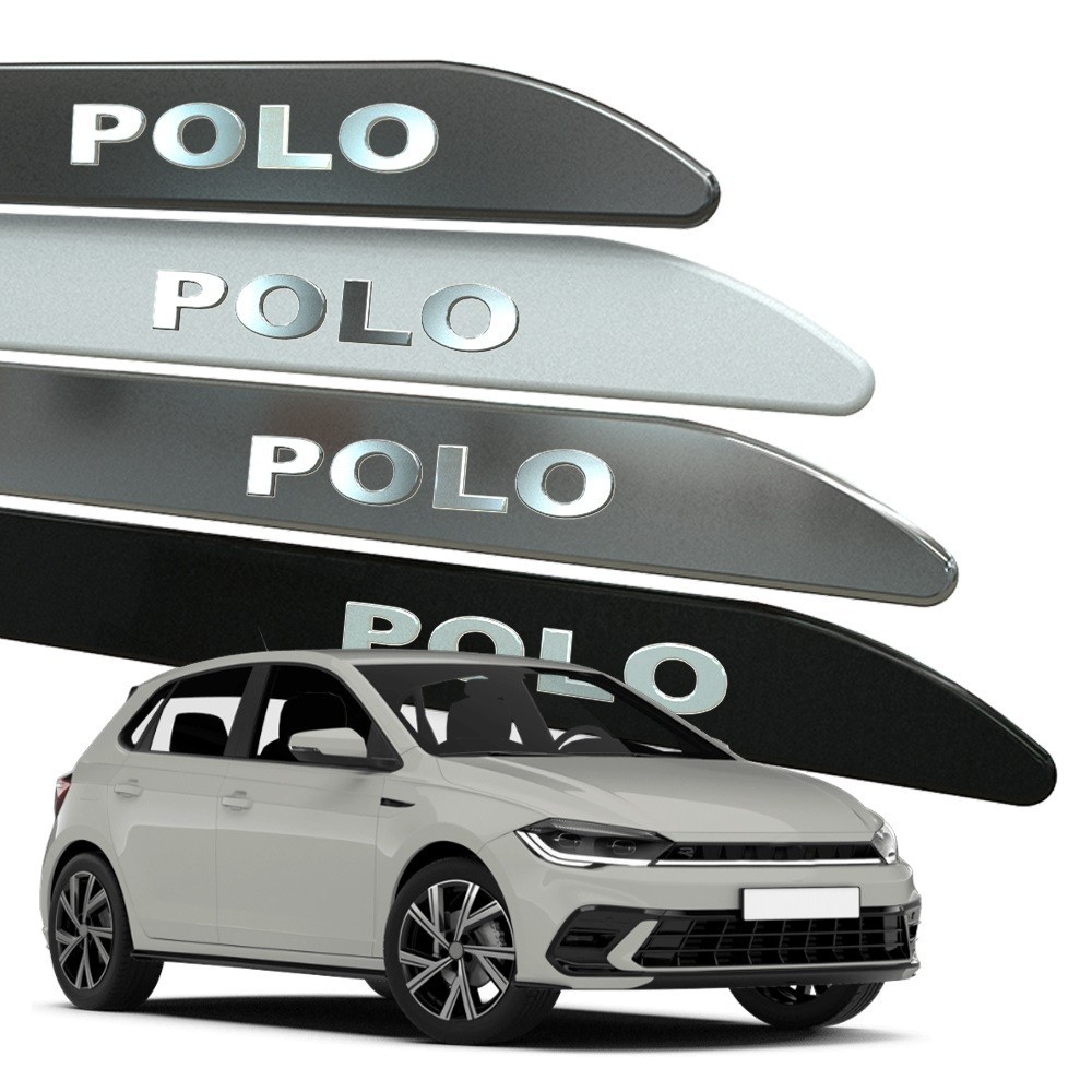 Friso Lateral Polo 2018 a 2024 Cor Original Modelo Facão com Grafia em ...