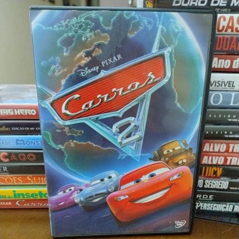 DVD Carros 2 - Disney. ORIGINAL e novo. | Shopee Brasil