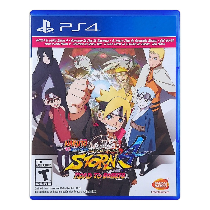 Naruto Shippuden Ultimate Ninja Storm 4 Boruto Playstation 4 | Shopee ...