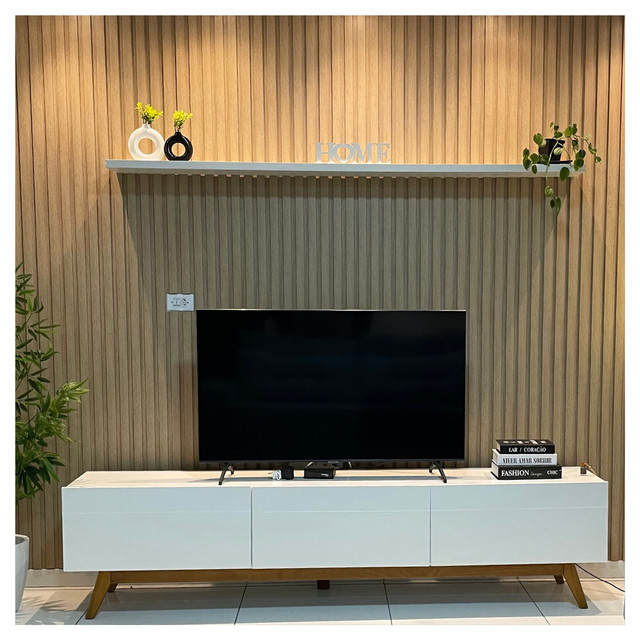 Placa Ripado Duplo Acabamento Autocolante Painel Decoração 55cm x 90cm ...