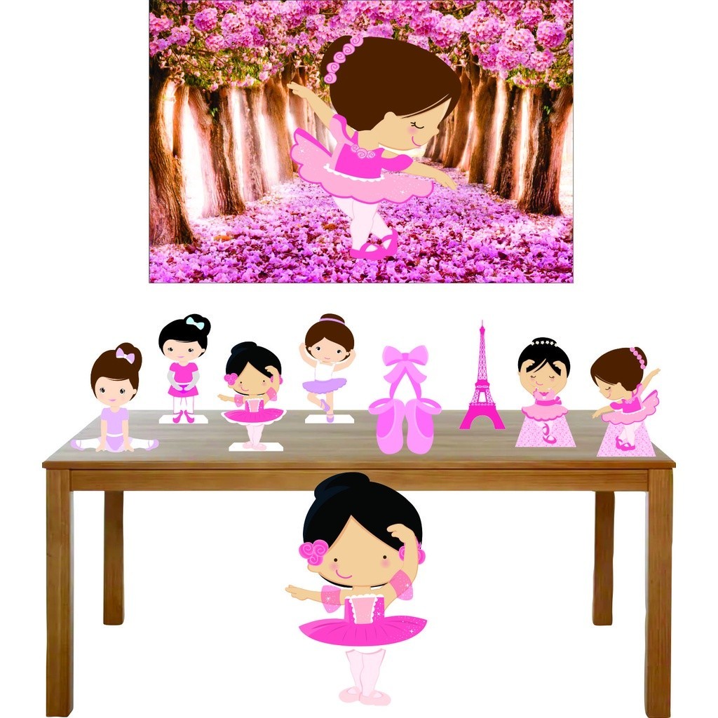 BAILARINA - Kit Display para mesa e chão + Painel | Shopee Brasil