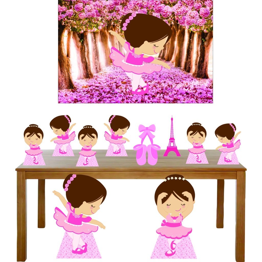 BAILARINA - Kit Display para chão e mesa + painel | Shopee Brasil