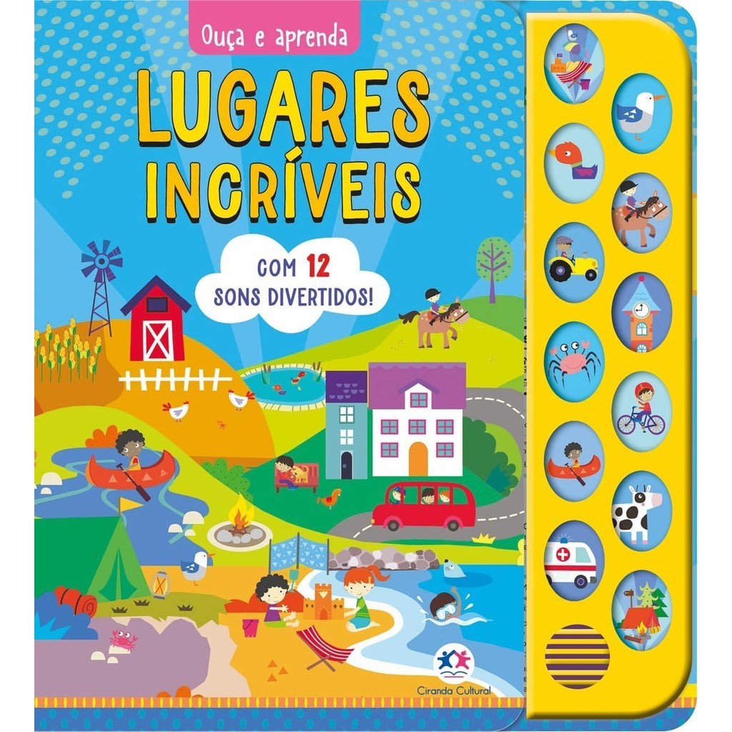 Livro Ouca E Aprenda - Lugares Incriveis | Shopee Brasil Livro Ouca E Aprenda - Lugares Incriveis | Shopee Brasil