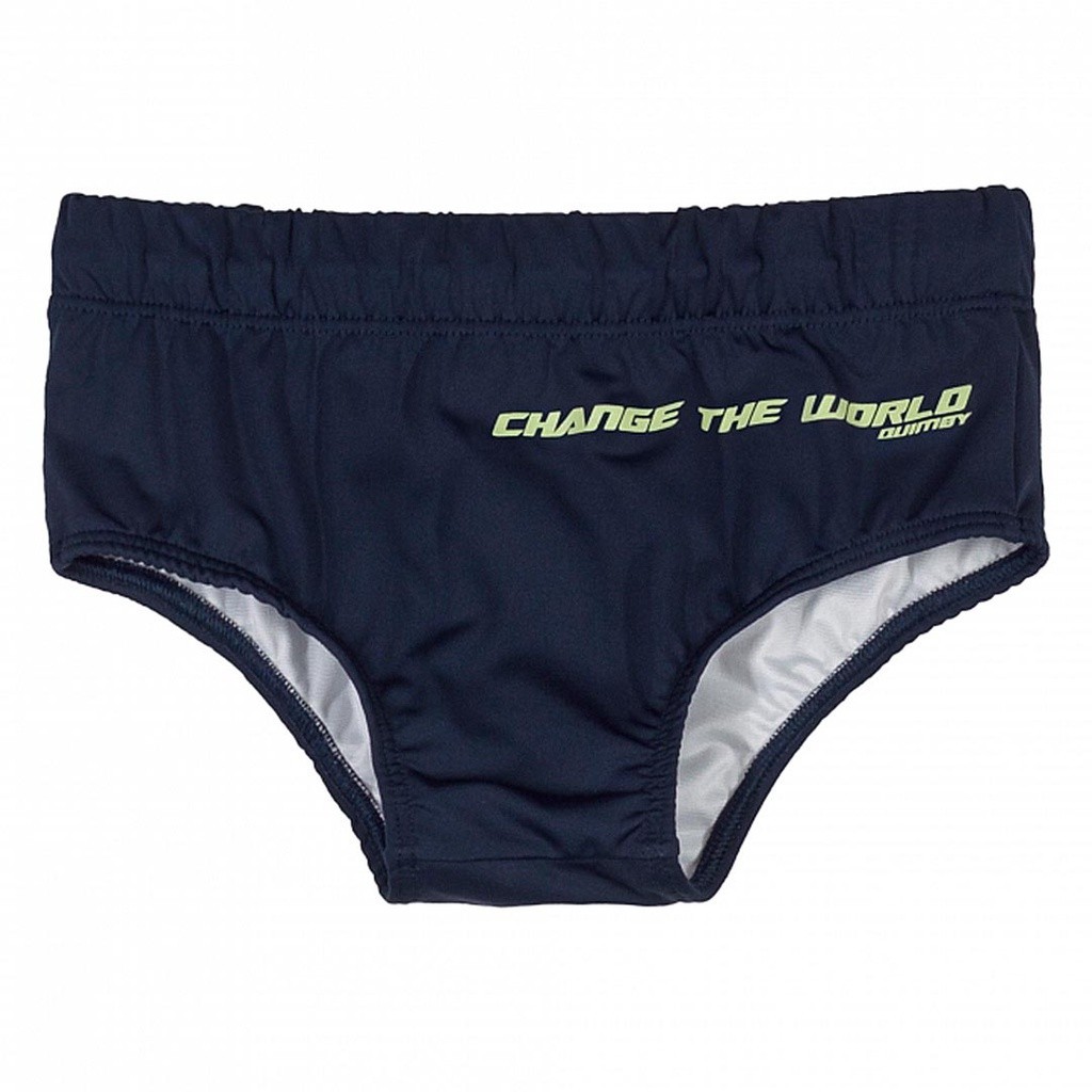 Sunga Slip com Proteção UV Infantil Marinho Change - Quimby | Shopee Brasil