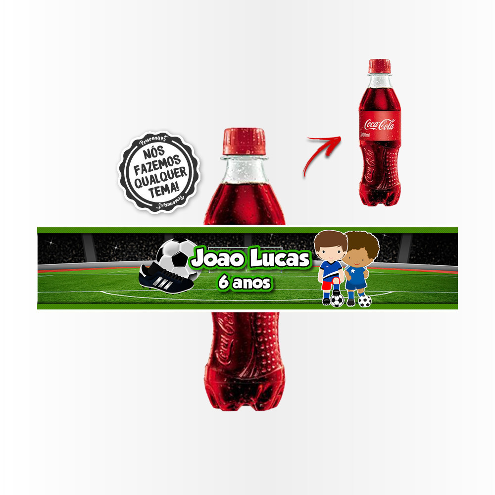 14 Rótulos Adesivos Mini Coca Cola Rotulo Adesivo Tag Topper Topo Kit ...