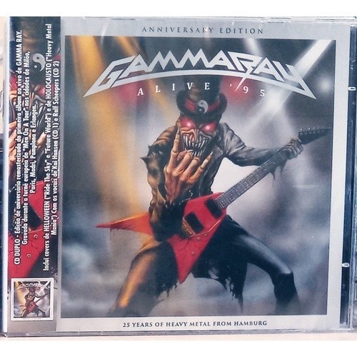 Cd Gamma Ray . Alive 95 Anniversary Edition Duplo Novo | Shopee Brasil