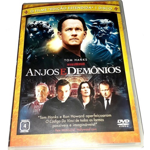 Dvd Anjos E Demônios - Tom Hanks (código Da Vinci) | Shopee Brasil