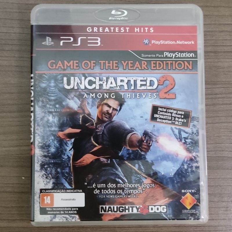 Uncharted 2 - PS3 (Mídia Física) | Shopee Brasil