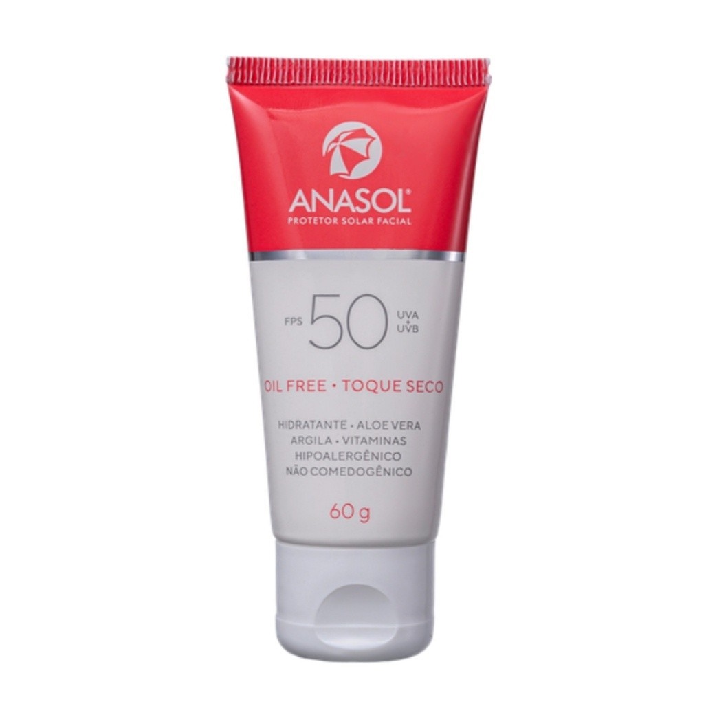 Anasol FPS 50 - Protetor Solar Facial 60g | Shopee Brasil