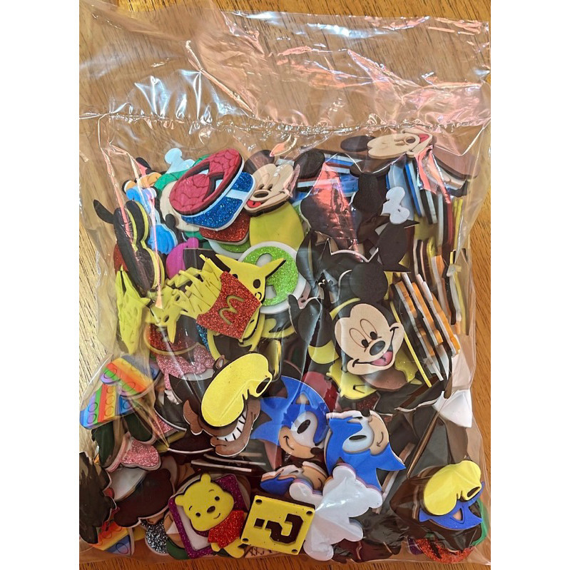 100 apliques em Eva (sortidos sem opção de escolha) - Escorrega o Preço