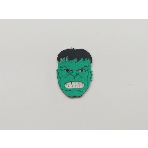 100 Apliques Temáticos Em Eva (hulk) | Shopee Brasil