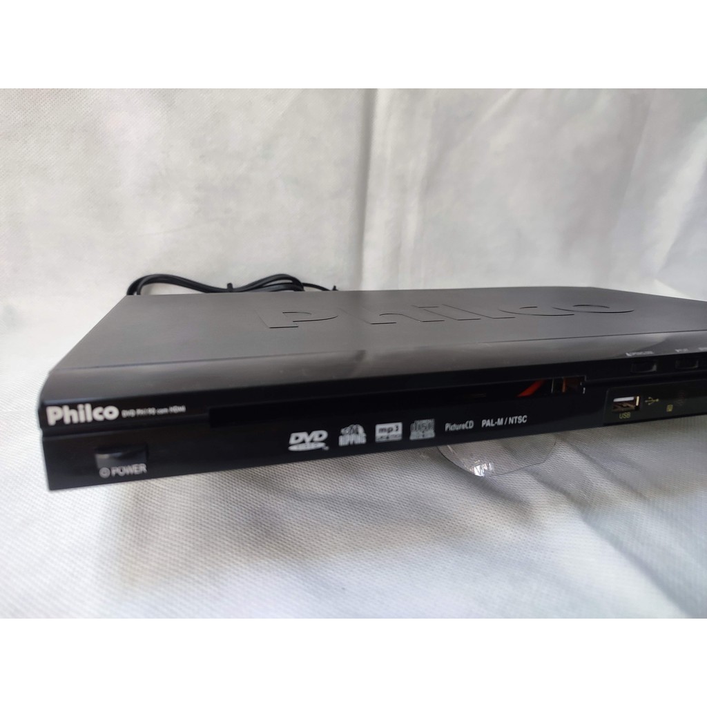 Dvd Player Philco PH-190. | Shopee Brasil