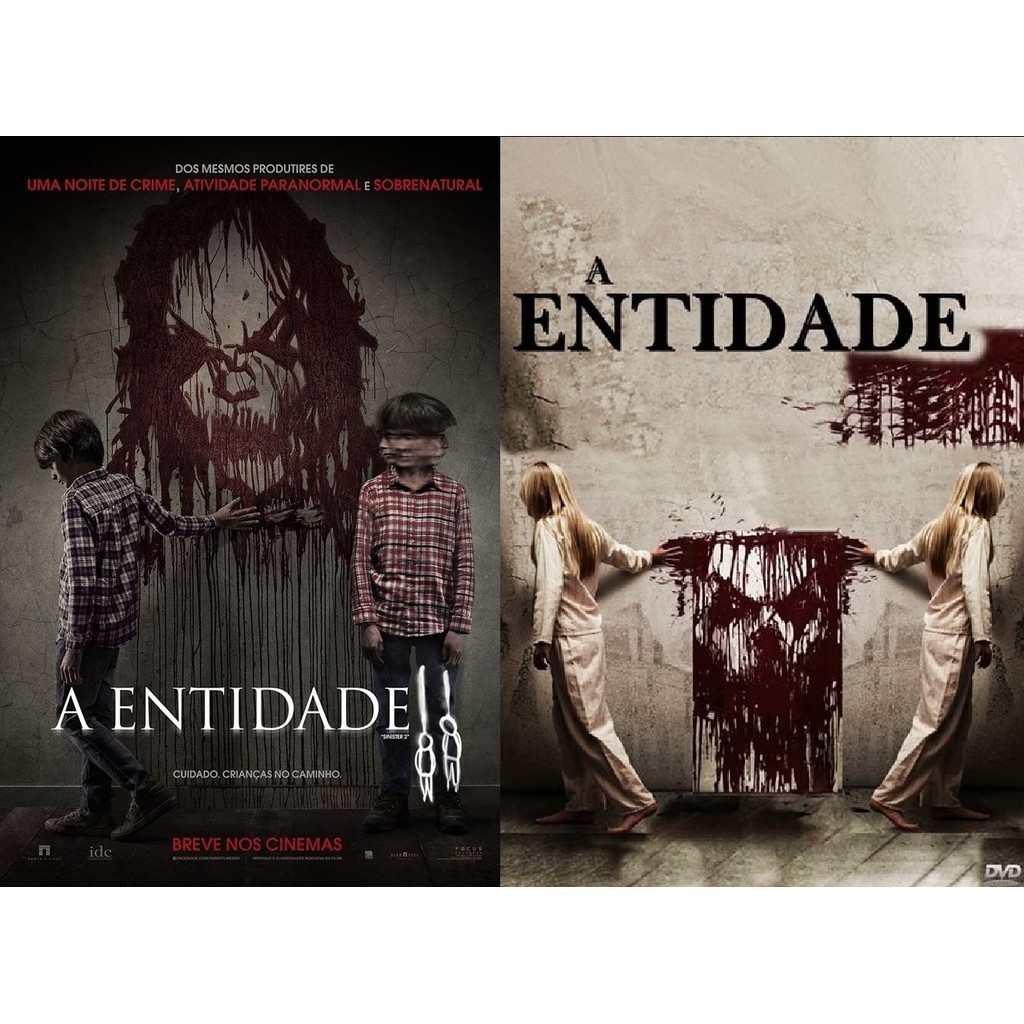 Coleção Completa A Entidade Terror DVD 2 filmes | Shopee Brasil