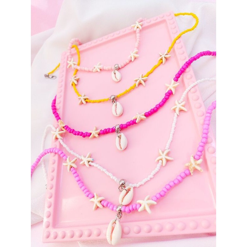 Colar Búzios e Estrela / Praia / Sol / Verão/ Concha/Mar- Colar ...