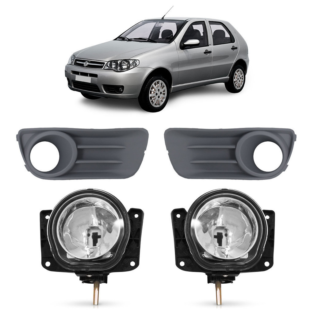 Kit Palio Economy 2011 2012 2013 2014 2015 A 2017 Par Moldura Grade ...