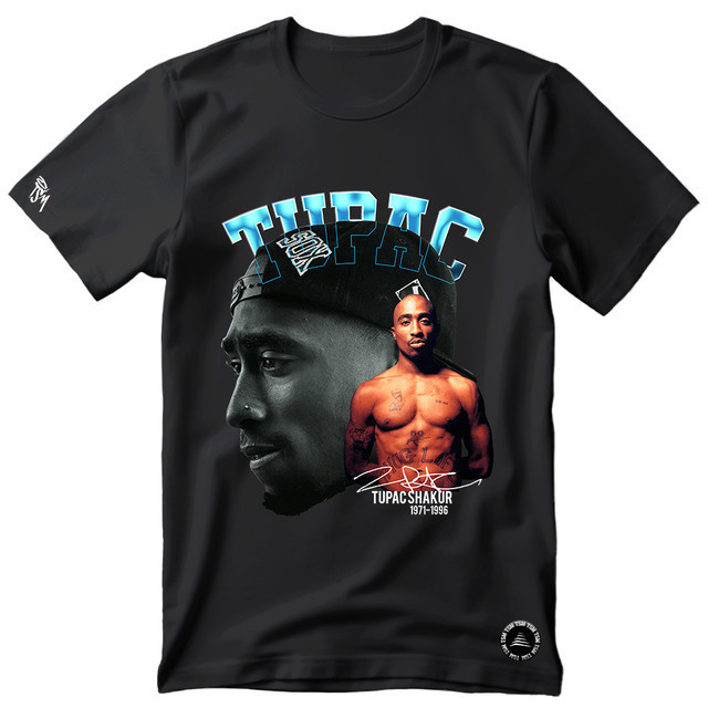 Camiseta Masculina Tupac Cantor Rap Hip Hop Camisa 2pac Shakur | Shopee ...