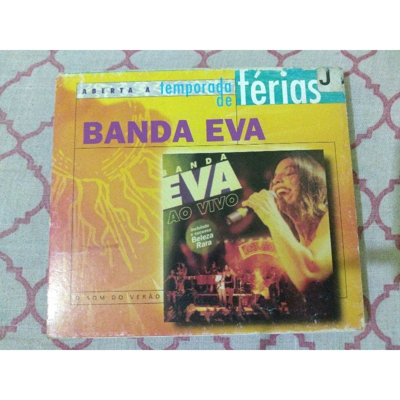 CD Banda Eva Ao Vivo - Edição com Luva | Shopee Brasil