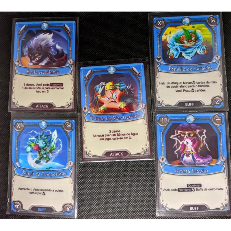 Cartas de Lightseekers Trading Card Game 5 cartas a sua escolha PT ...