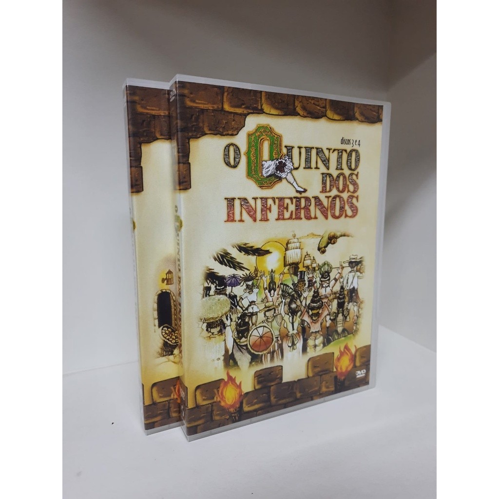Box Minissérie O Quinto dos Infernos - 4 Dvds | Shopee Brasil