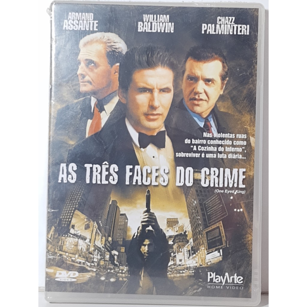 DVD As tres faces do crime (lacrado) | Shopee Brasil