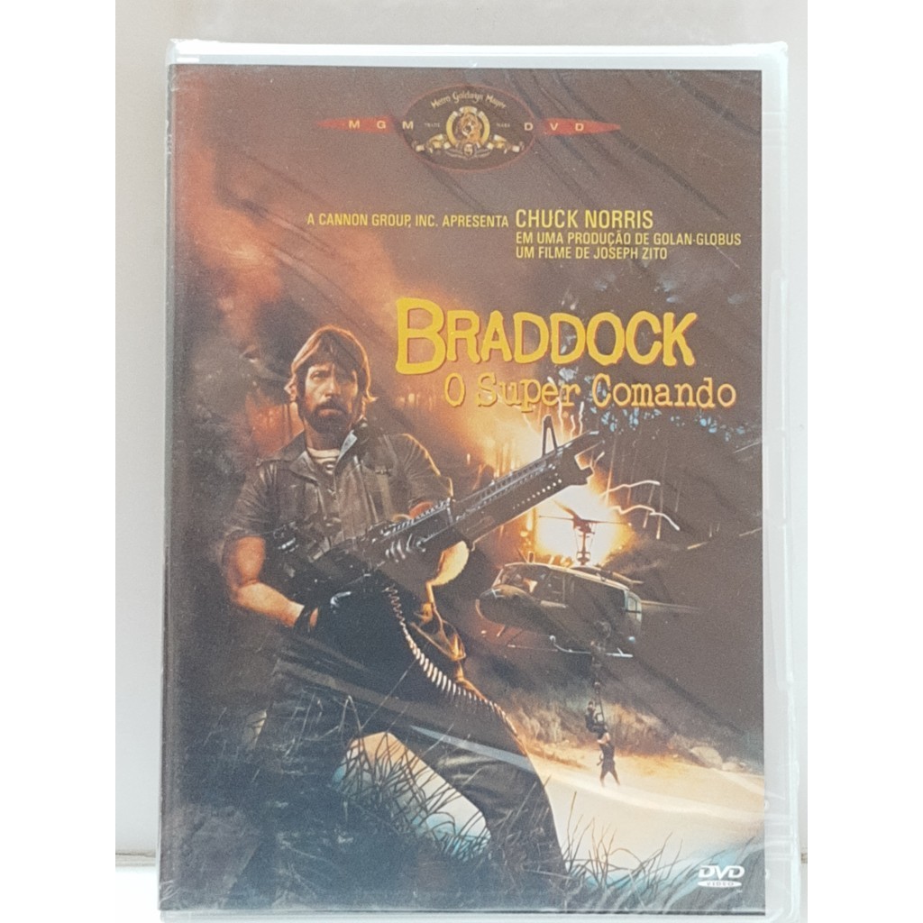 DVD Braddock - o super comando (lacrado) | Shopee Brasil