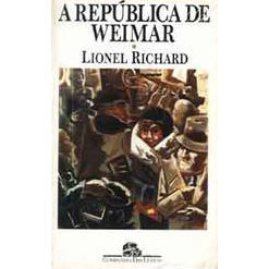 A República de Weimar 1919-1933 de Lionel Richard | Shopee Brasil