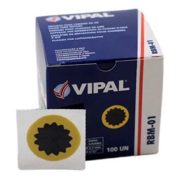 Kit Remendo Redondo Tipo Estrela 6mm RBM 01 Vipal- Caixa C/ 100 Un ...