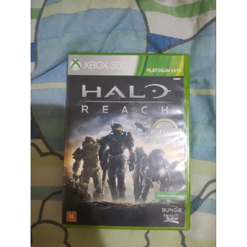 Halo Reach mídia física Xbox 360 impecável | Shopee Brasil