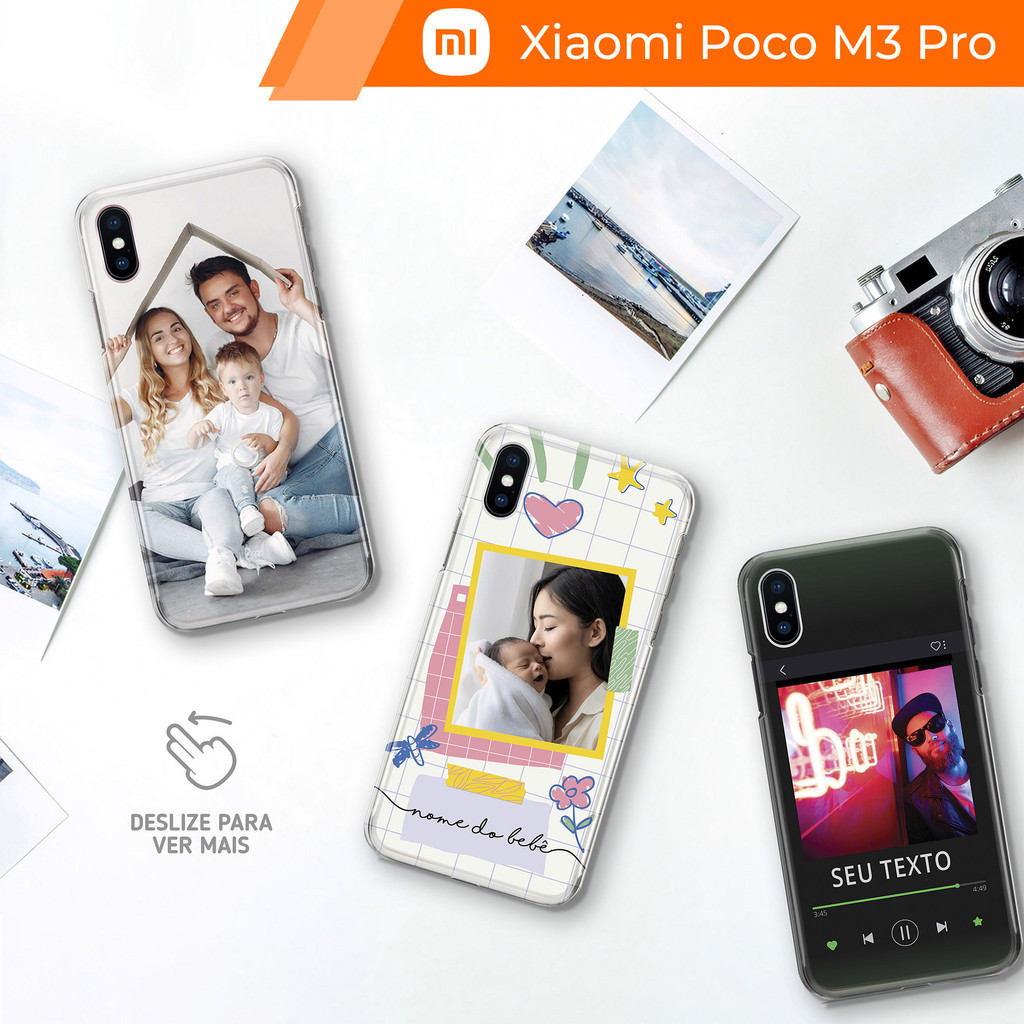 Capa Capinha - Xiaomi Poco M3 Pro - Personalizada com Foto | Shopee Brasil
