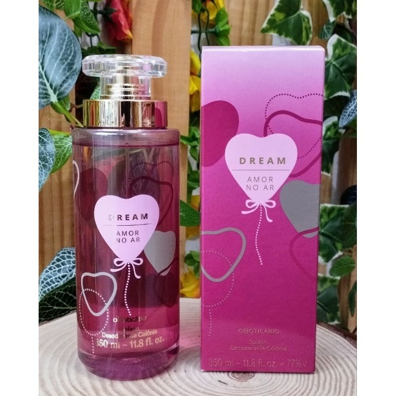 Dream Amor No Ar Body Splash Desodorante Colônia 350ml - OBoticário | Shopee Brasil